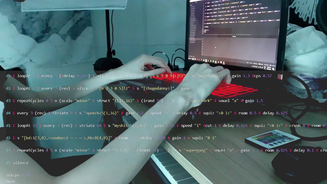 Livecoding Session 01242021 Tidalcycles Supercollider Youtube