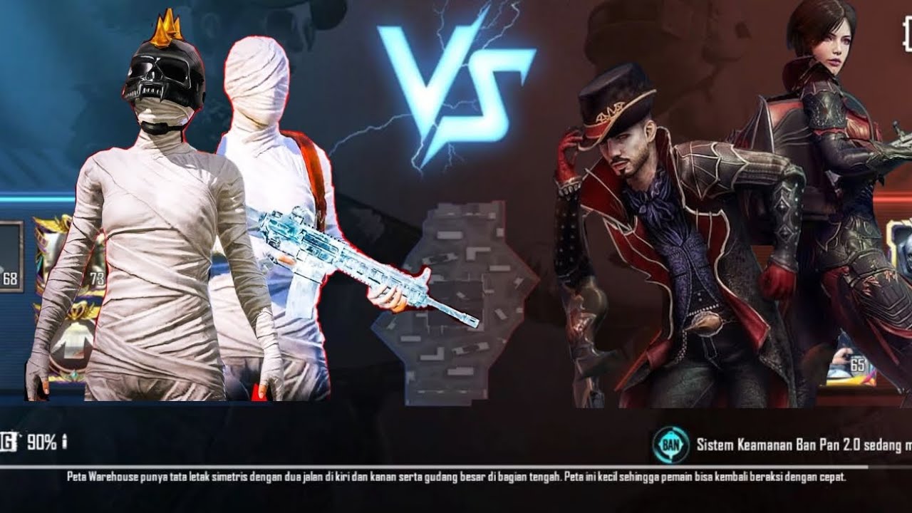 TDM SKIN MUMMY VS SKIN VAMPIR 4vs4 #pubgmobile - YouTube