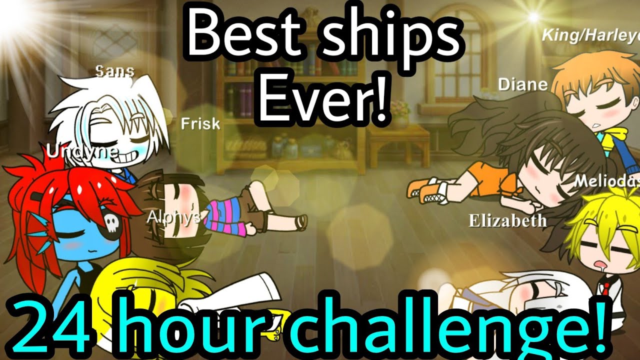 24 hour challenge: stay in the library! ( 7DS & Undertale - Gacha Club ...