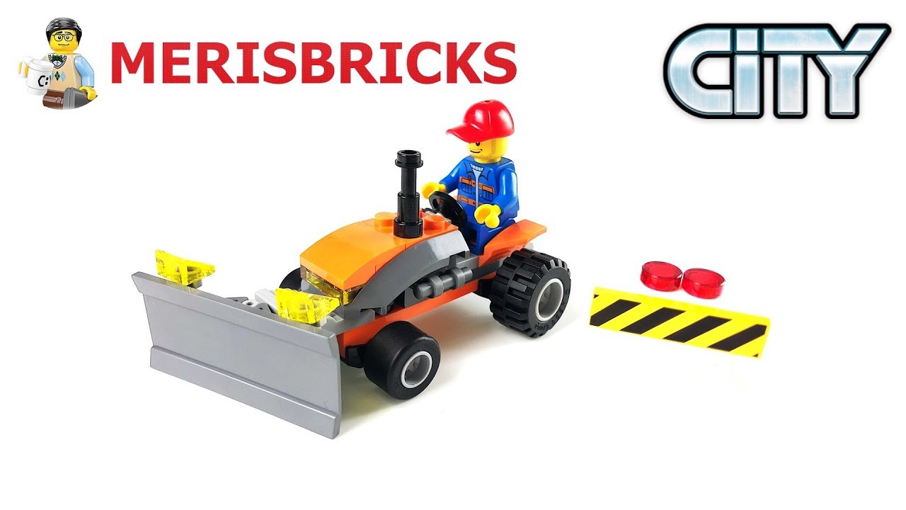 Lego 30353 - City - Tractor polybag - Lego Speed Build and Review 4K ...