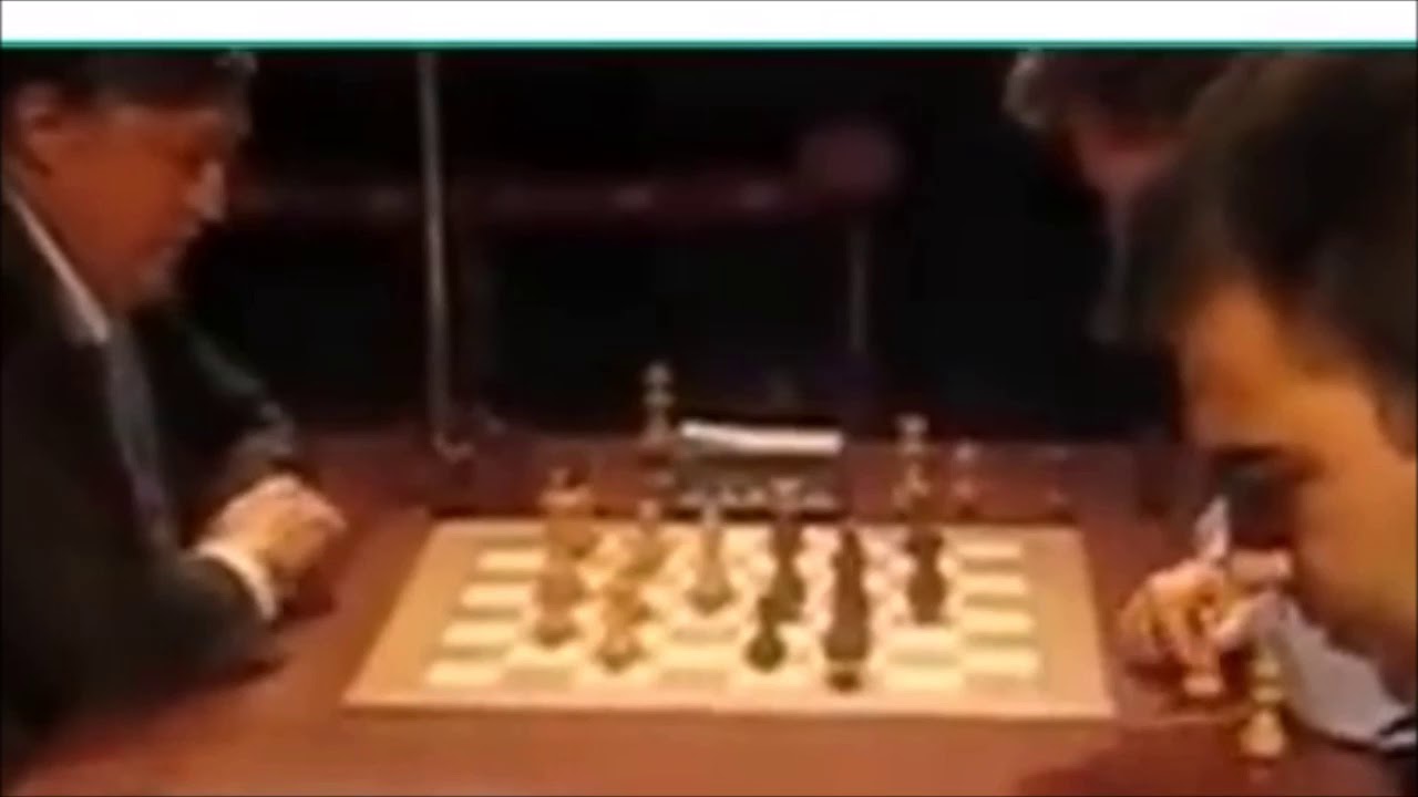 GM Karpov (Russia) - GM Shirov (Spain) 5m - YouTube