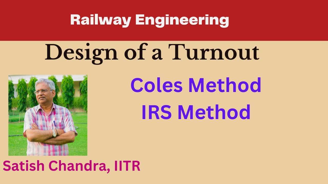 #Turnout Design of a #railway turnout. #Coles Method and #Indian ...