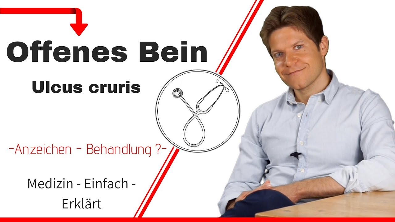 Was ist ein Ulcus Cruris? Was ist ein offenes Bein? - YouTube