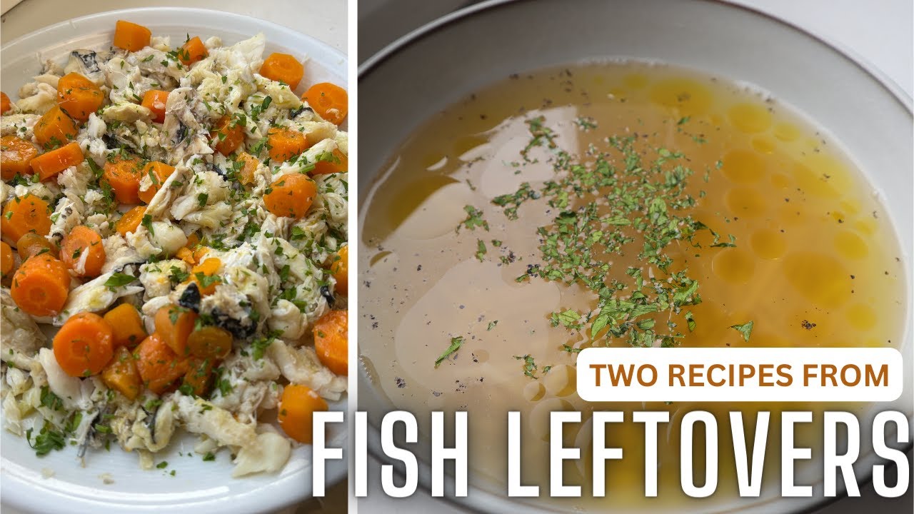 How to turn FISH LEFTOVERS into two delicious recipe! - YouTube