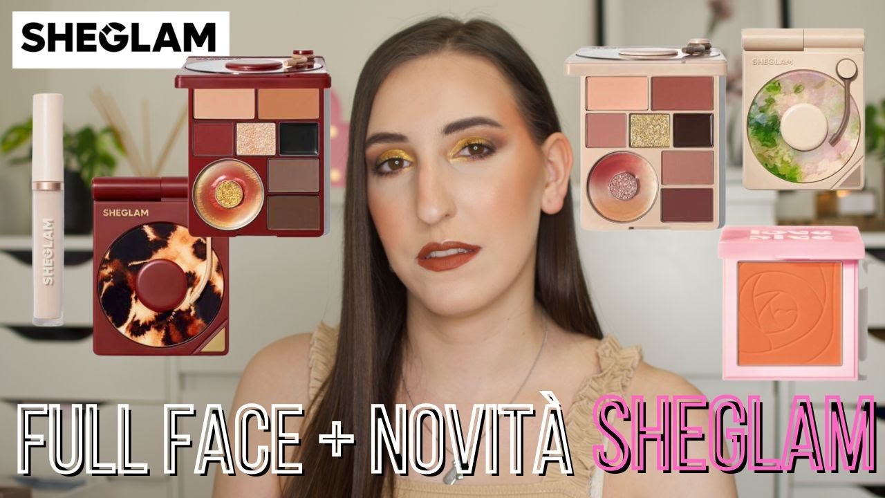 FULL FACE SHEGLAM + NOVITA' | Giulia Pulcini 🎀 - YouTube