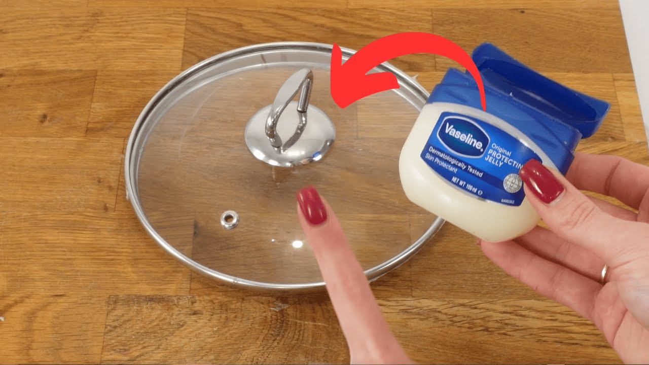 Rub Vaseline on Your Pot Lid: You Will Love This Simple Trick! - YouTube