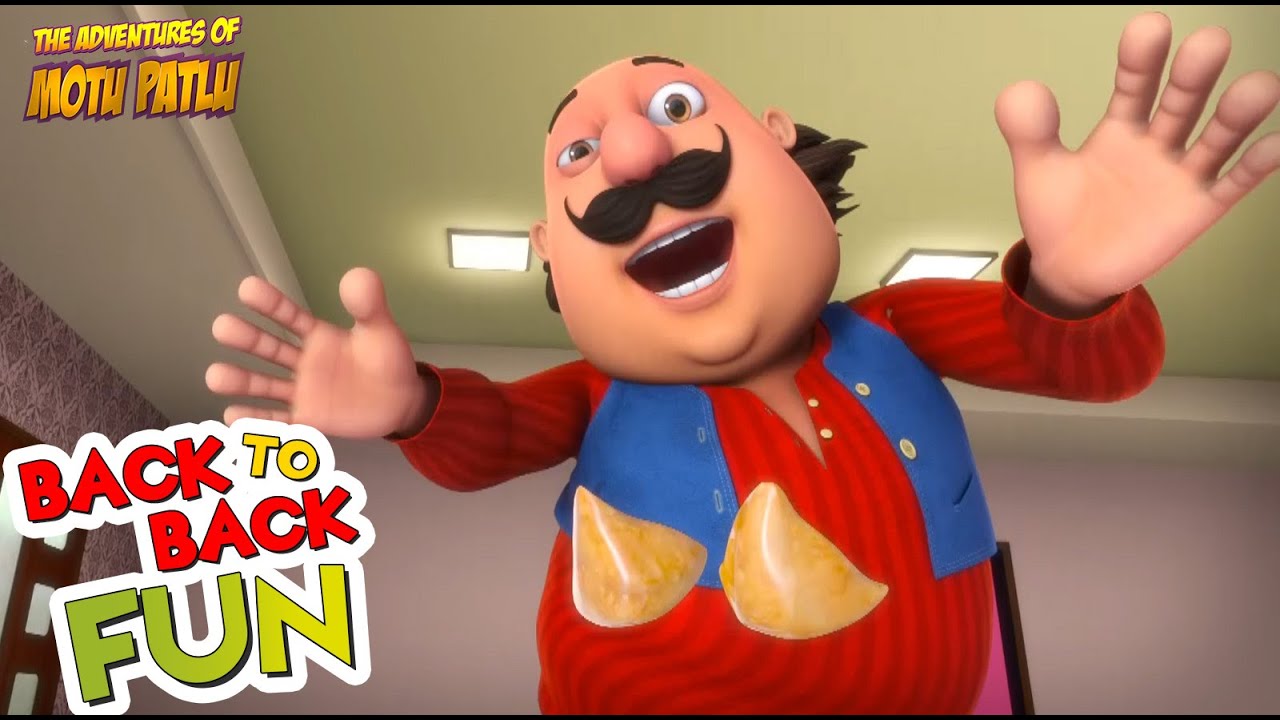Motu Patlu : Motu Ke Samose | Back To Back Fun 2025 | S10 | Cartoons ...
