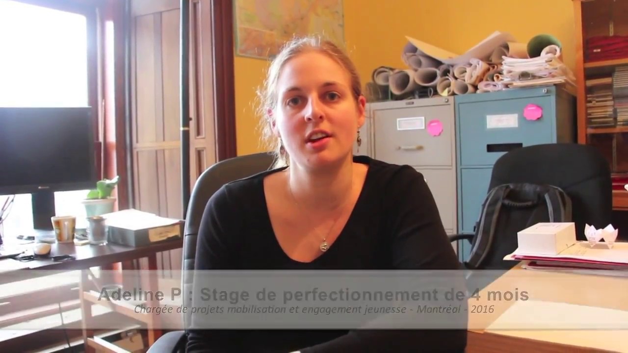 OFQJ Témoignage - Adeline P - Stage de perfectionnement - 2016 - YouTube