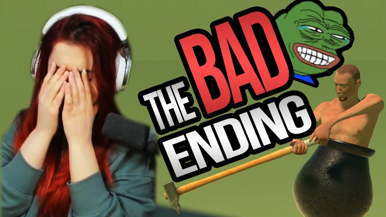 "GETTING OVER IT" HAS A BAD ENDING!??? - YouTube