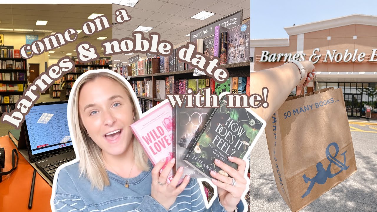come on a Barnes & Noble date with me! | BOOKSHOPPING VLOG 📚 - YouTube