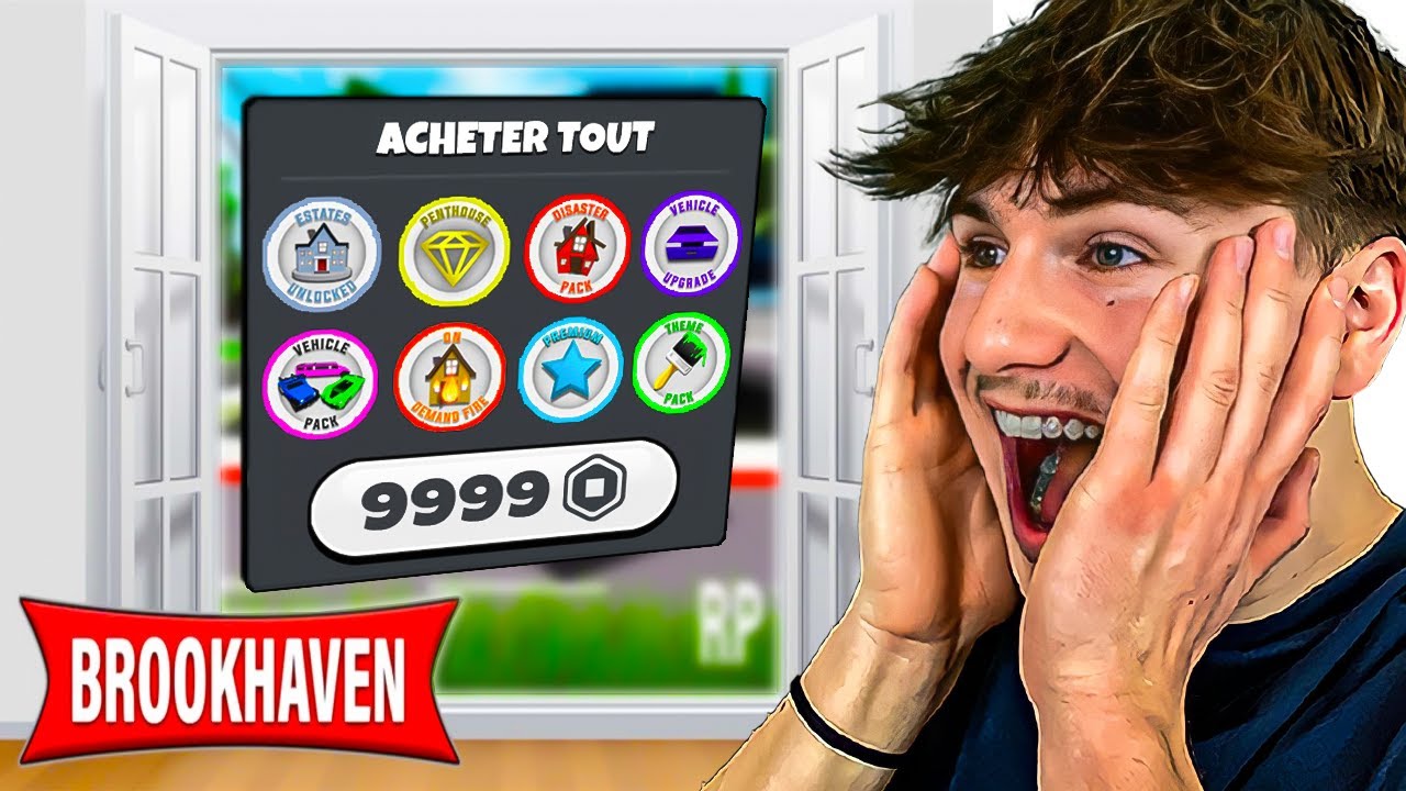 J’ACHÈTE TOUT LES PASS DE BROOKHAVEN ROBLOX !! (Très chère) - YouTube