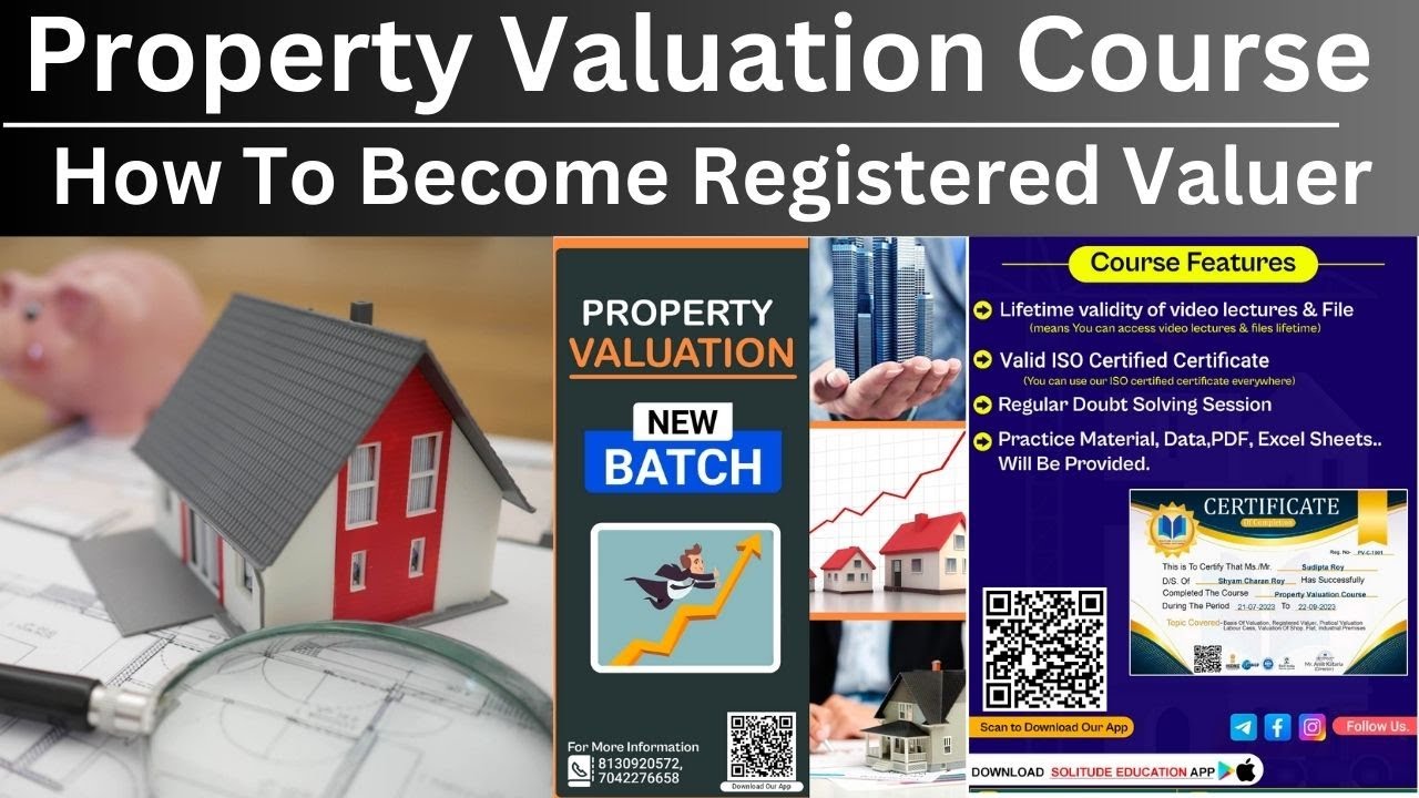 Property Valuation Course | How To Become Registered Valuer | Valution ...