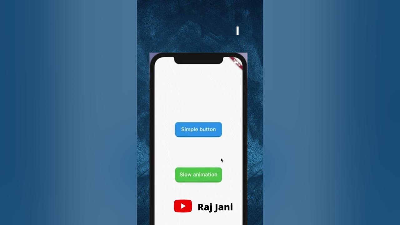 Flutter Animated Buttons Flutter Widget Shorts 05 Shorts Shortvideo Flutterwidgets Youtube