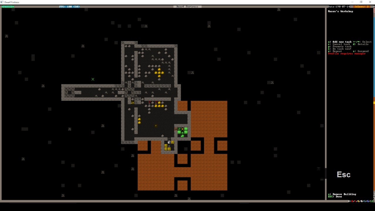 Dwarf Fortress en español - Tutorial - 13 - Mason Workshop - YouTube