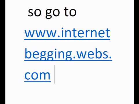 INTERNET BEGGING - YouTube