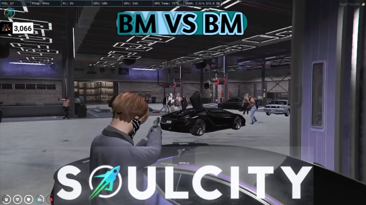 BM VS BM 🖤 | Fight in Ls Custom | #soulcity #lifeinsoulcity - YouTube