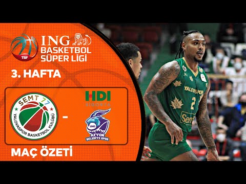 BSL 3. Hafta Özet | Semt77 Yalovaspor 63-51 HDI Sigorta Afyon Belediyesi