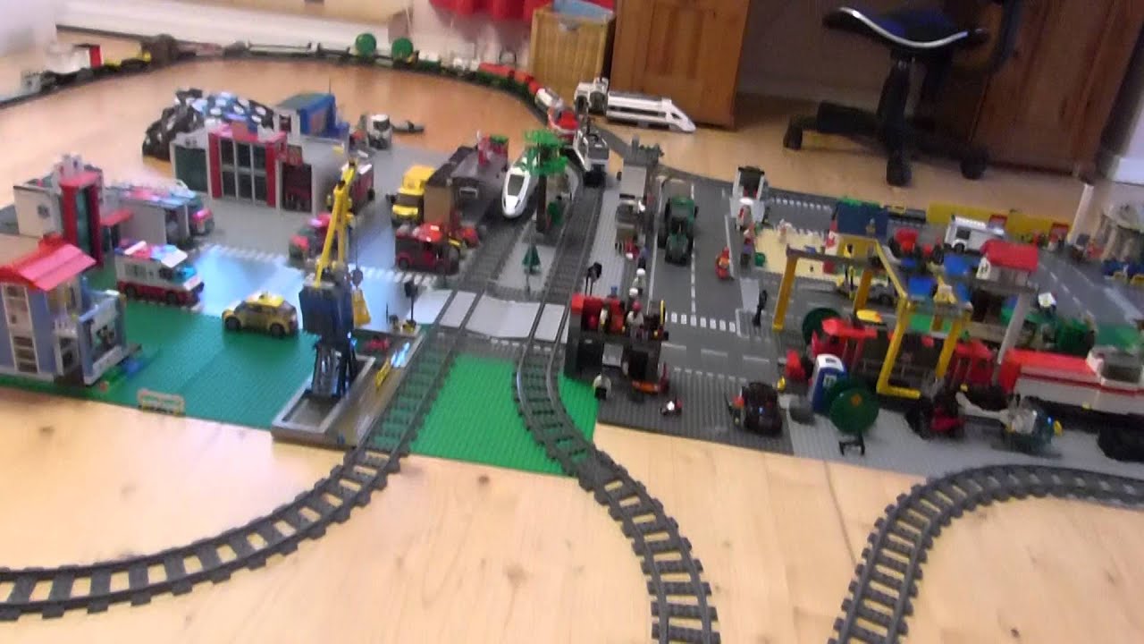 pisin lego juna - YouTube