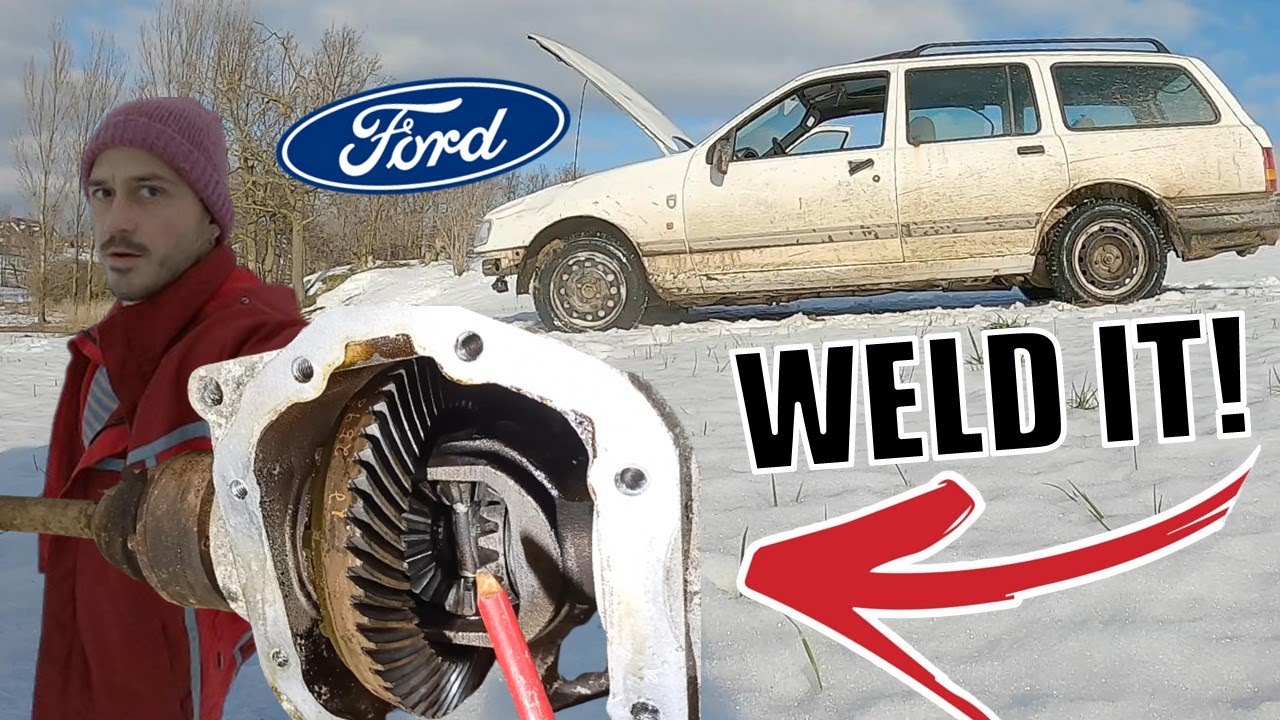 Welding The Differential On Ford Sierra Estate [Including A Test Drive ...