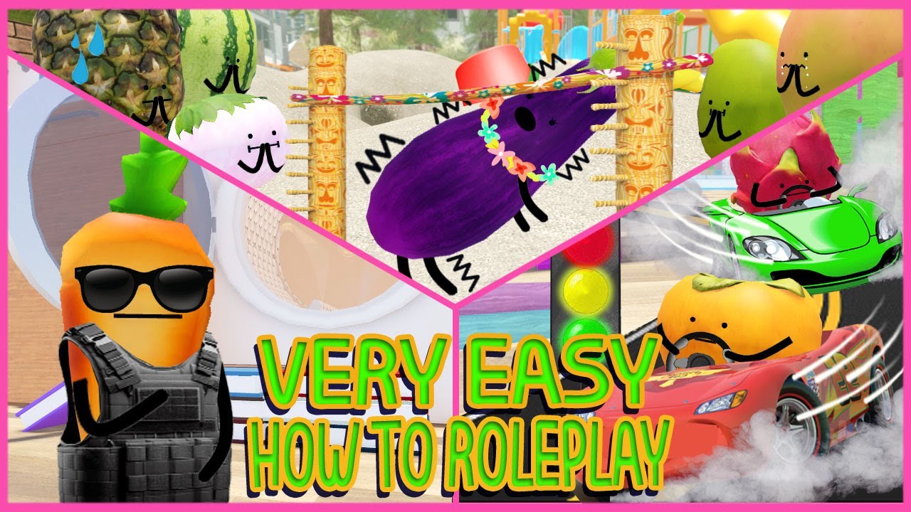 Roblox - How to play new animation and role play foods in SECRET ...