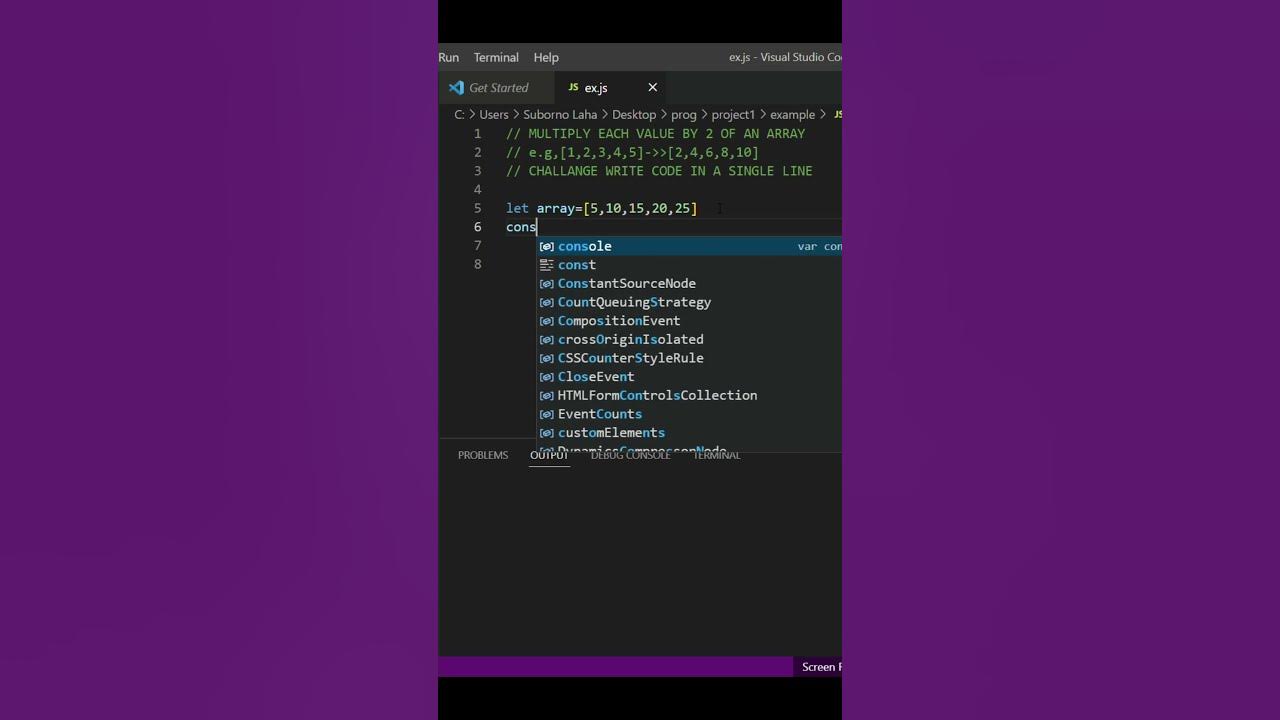 Multiply Value By 2 Of An Array In Js Shorts Coding Programming Javascript India Dev Web