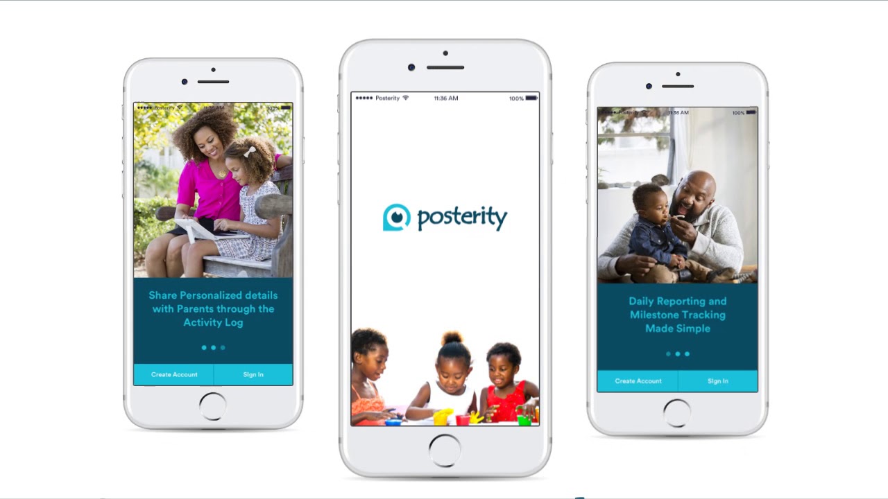 Posterity Childcare App - Video Explainer - YouTube