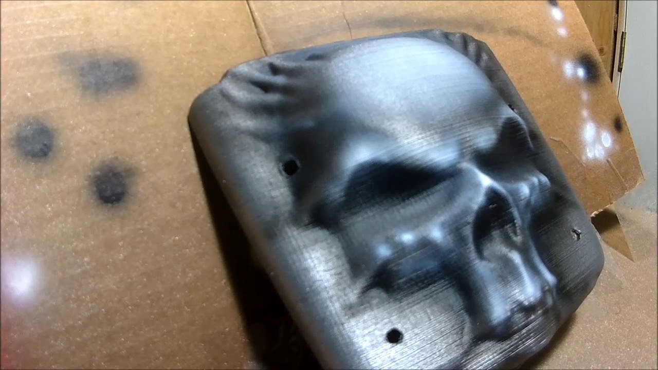 custom 3d printed wraith hood paint job pt - YouTube