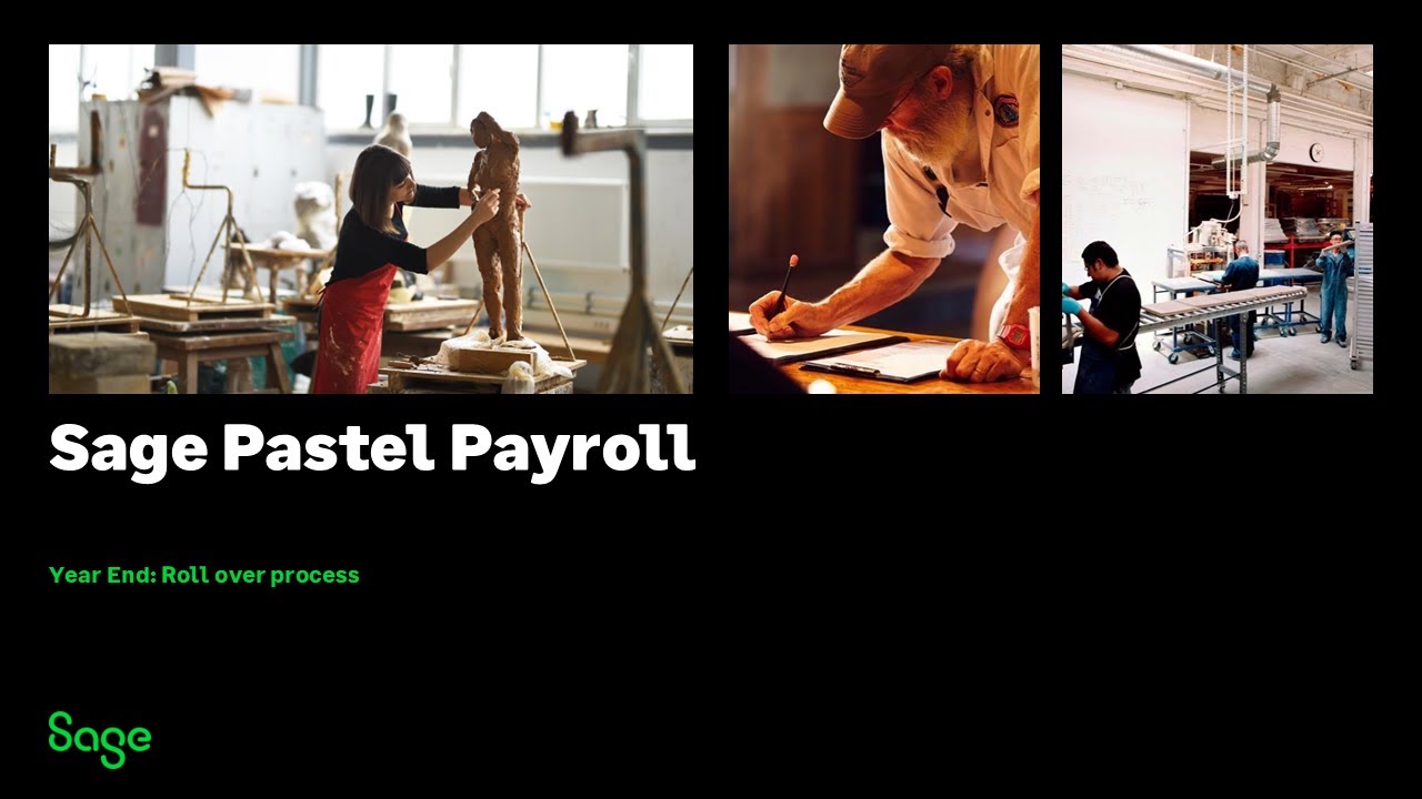 Sage Pastel Payroll (AME): Year End Roll Over Process - YouTube