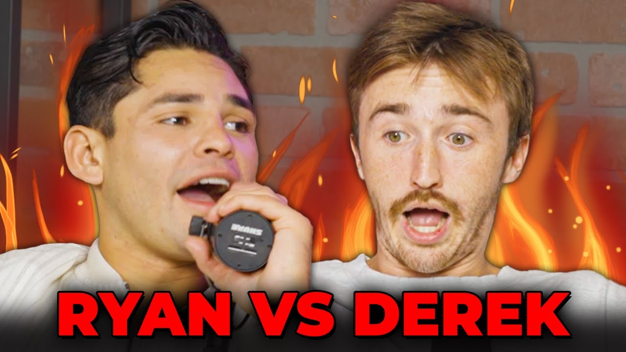 Ryan Garcia PRESSES Betr Derek, Responds To Challenge - YouTube
