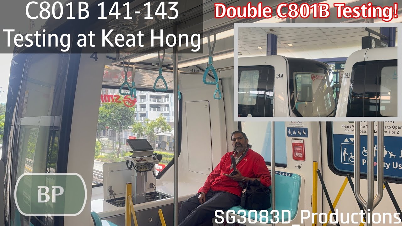 [SMRT][DOUBLE C801B TESTING] ALS C801B [141-143] - Testing at BP3 Keat ...
