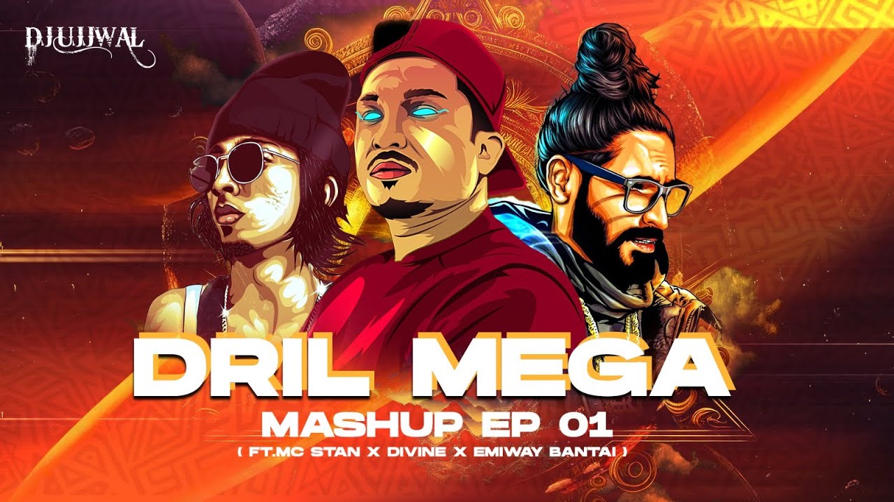 DRILL MEGA MASHUP ( EP 01 ) | MC STAN | DIVINE | EMIWAY BANTAI | DJ ...