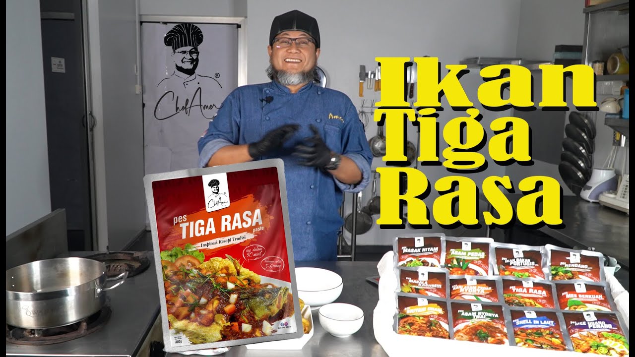 Ikan Siakap Tiga Rasa dari Chef Amer - YouTube