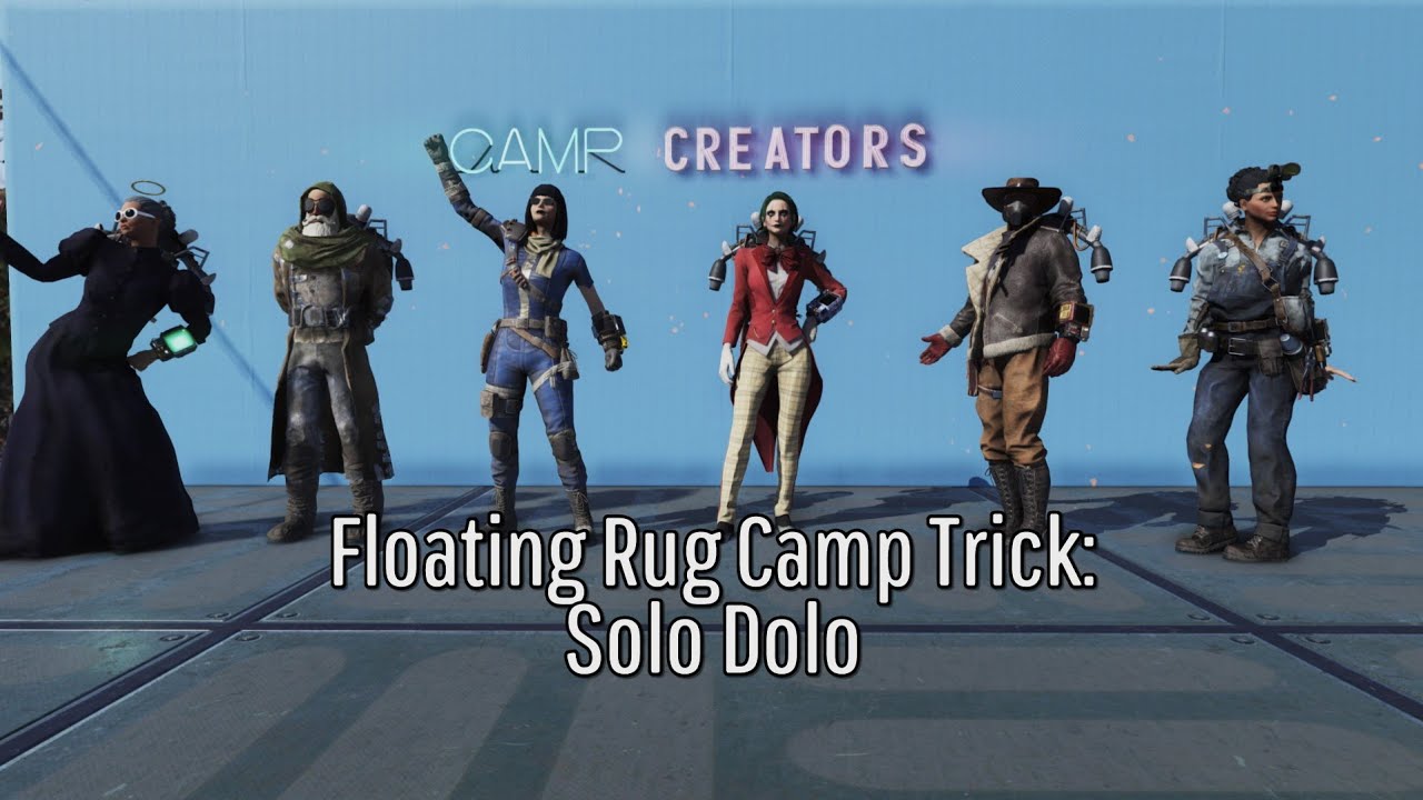 Fallout 76 Camp Tutorial | Floating Camp Device | Build // Guide ...