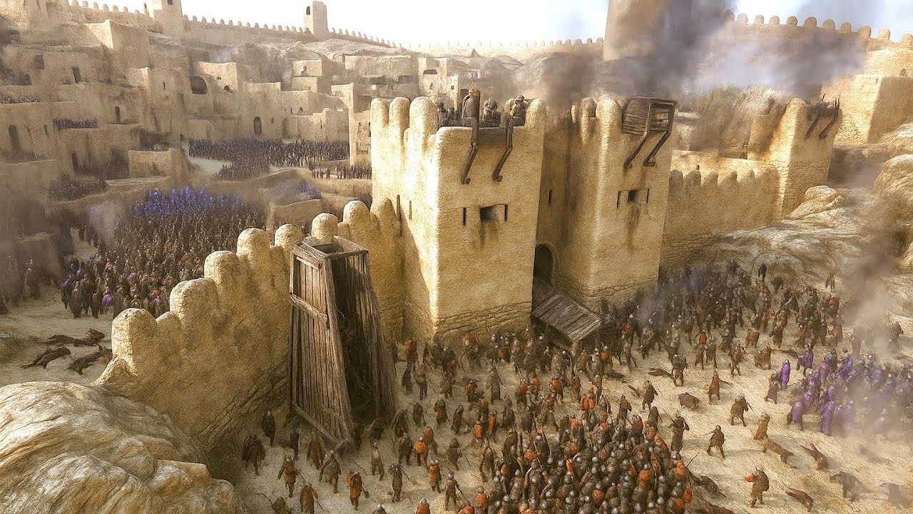 5000 Vlandians attacks 3000 Aserai - Castle Siege Battle | Mount ...