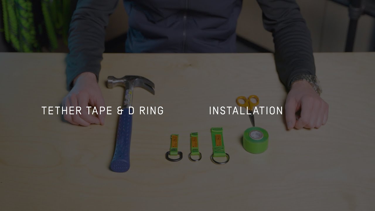 Tether Tape & D rings - Installation - YouTube