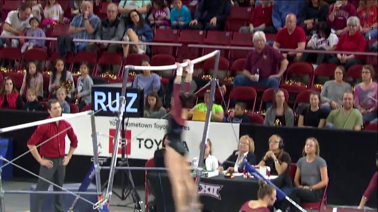 Alexandria Ruiz - Bars (9.850) - 2020 DU Gymnastics vs. Ball State, Air ...