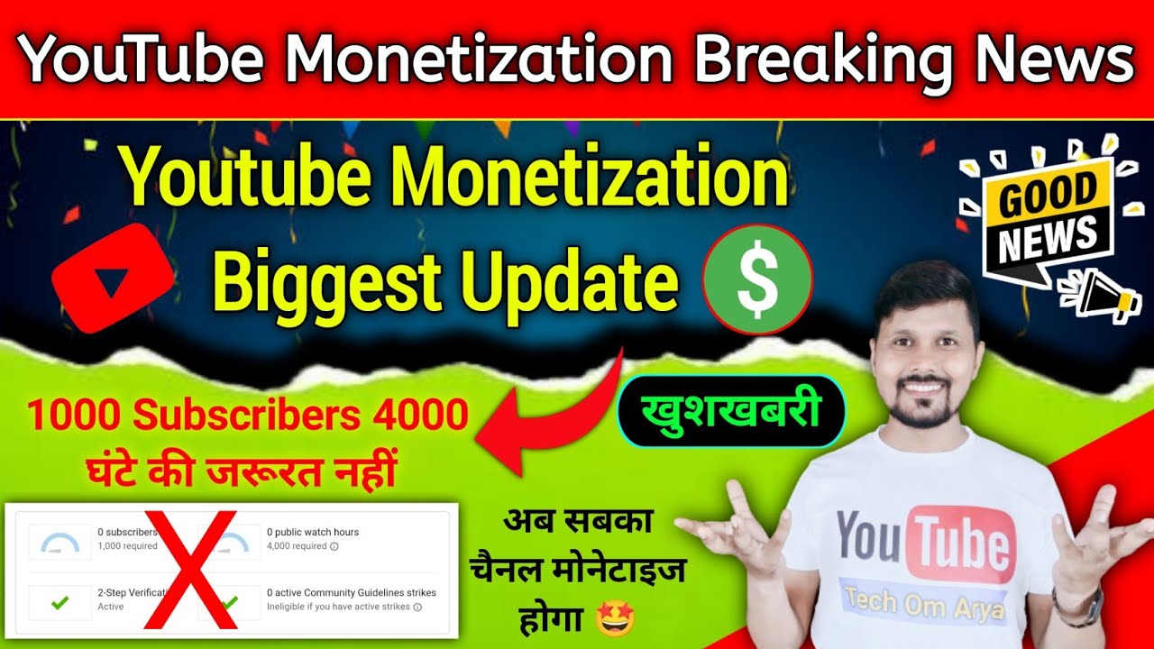 3 Biggest YouTube Monetization Update | YouTube Monetization Policy New Changes - YouTube
