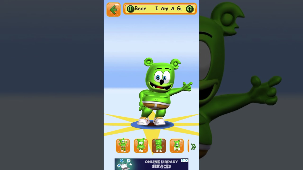 Gummy bear yes - YouTube