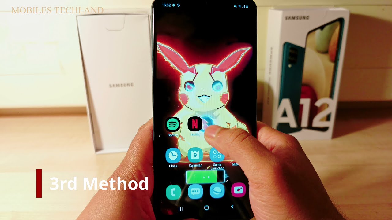 Samsung Galaxy A12 Save and Extend Battery Life - YouTube
