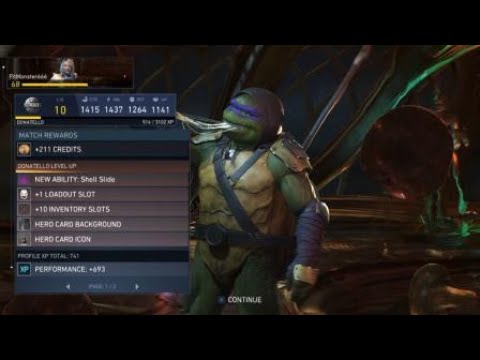 Injustice 2 how to unlock TMNT Ninja Turtles character level 10 and new ...