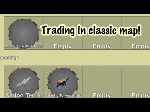 Roblox dinosaurs simulator | trading in classic map! - YouTube