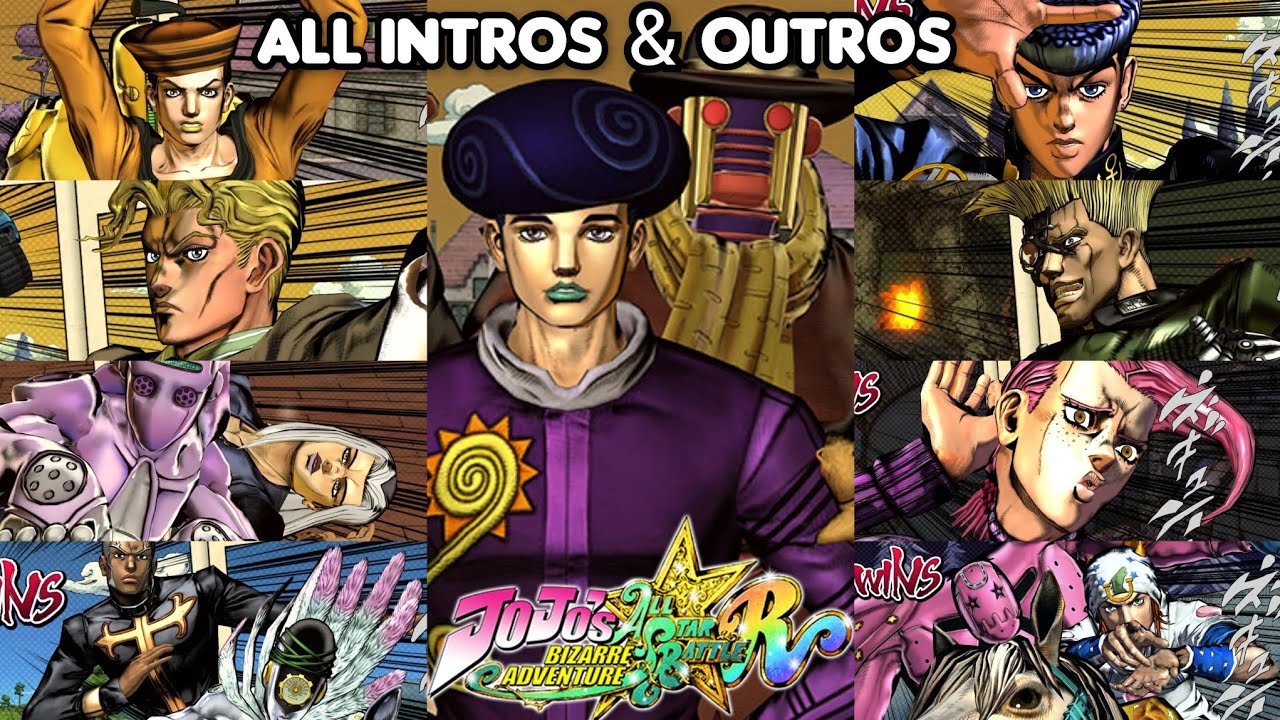 All Tooru & Wonder Of U Special Intros & Outros-JoJos Bizarre Adventure ...