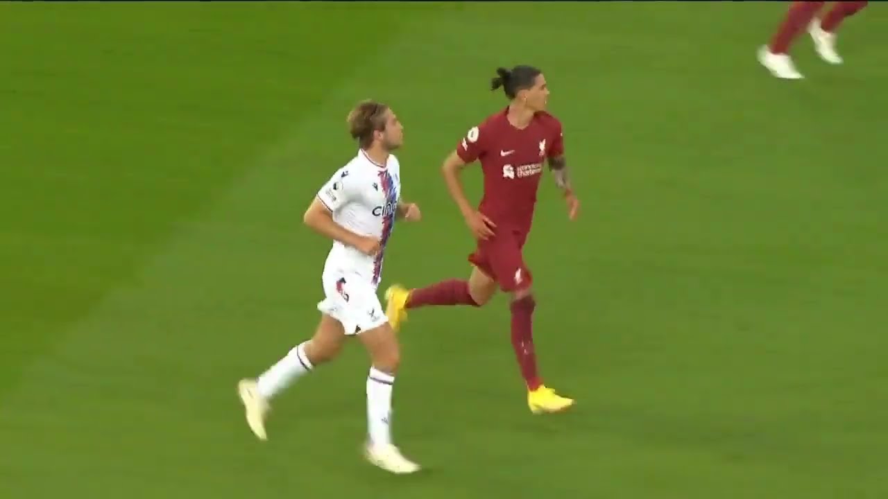 Darwin Núñez Red Card - YouTube