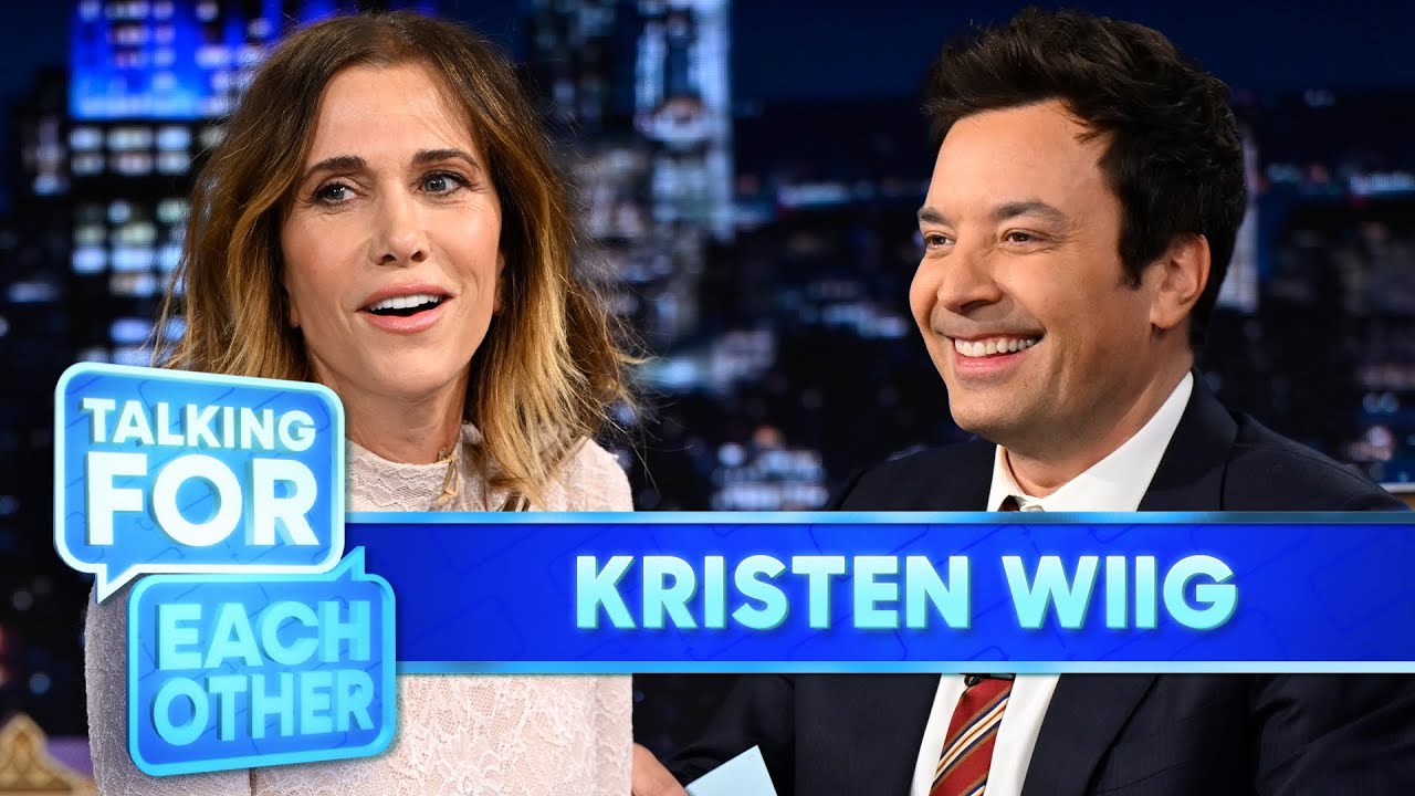 Talking for Each Other with Kristen Wiig | The Tonight Show Starring ...