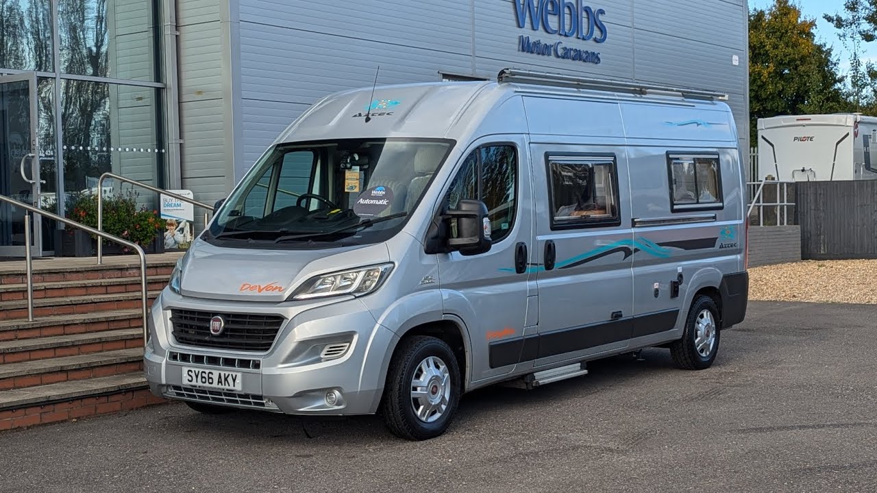 2016 Devon Aztec For Sale at Webbs Motorcaravans, Reading - YouTube