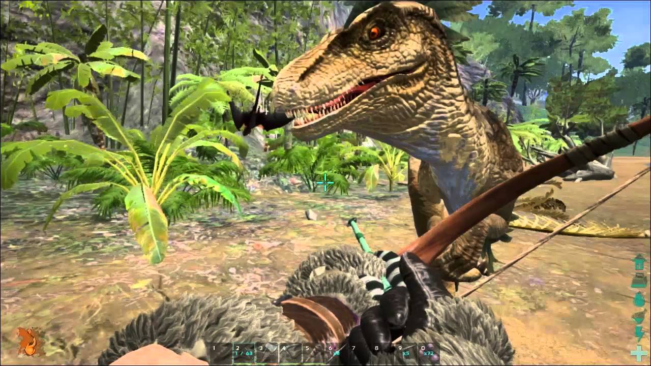 Capturando Un Raptor ARK Survival Evolved #6 - YouTube