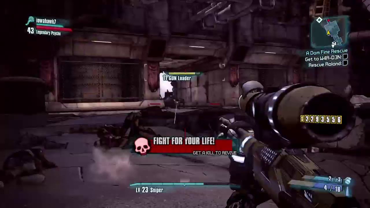 BORDERLANDS 2 w/HAWK - YouTube
