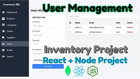 Inventory Management System with MERN Stack - YouTube