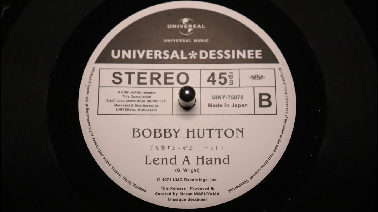 Bobby Hutton – Lend A Hand - Universal - YouTube