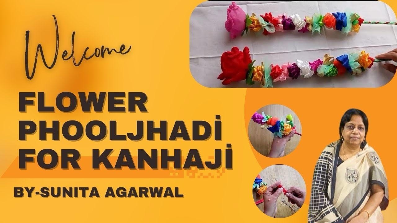 Flower Phooljhadi for kanhaji🦚💖 - YouTube